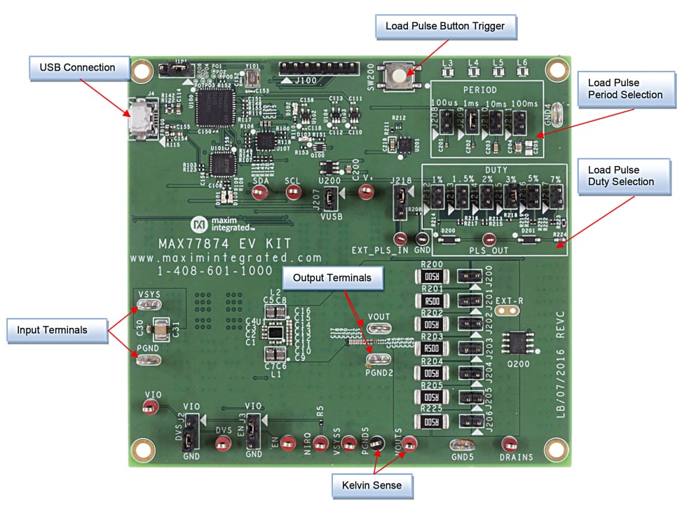 MAX77874EVKIT Evaluation Kit - Analog Devices / Maxim Integrated | Mouser